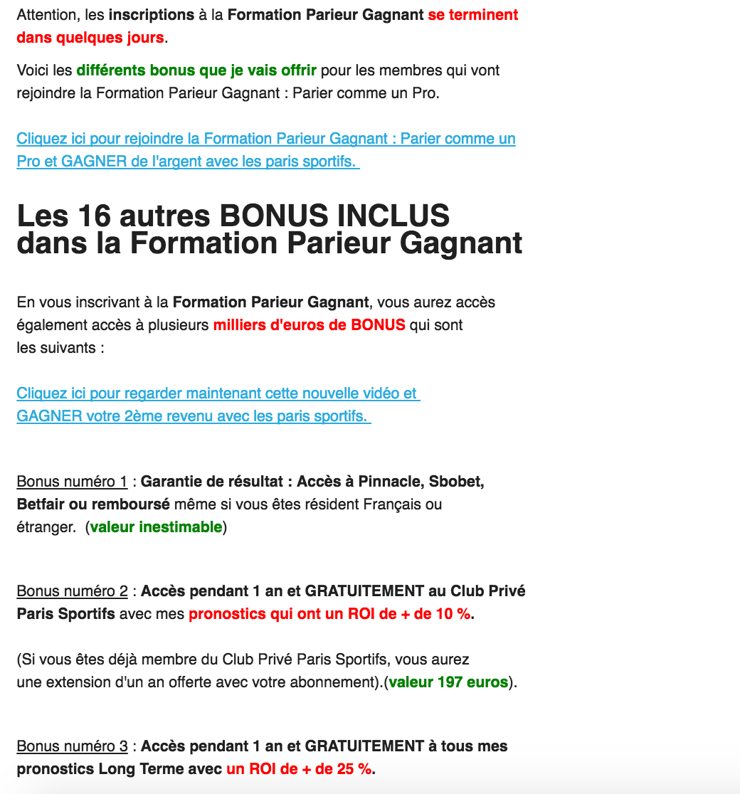Gagnez 1500€/jour - Le bonus