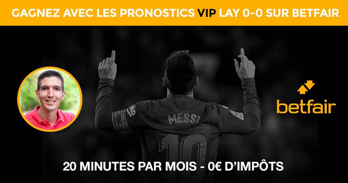 Formation BETFAIR VIP LAY 0-0 de Maxence Rigottier